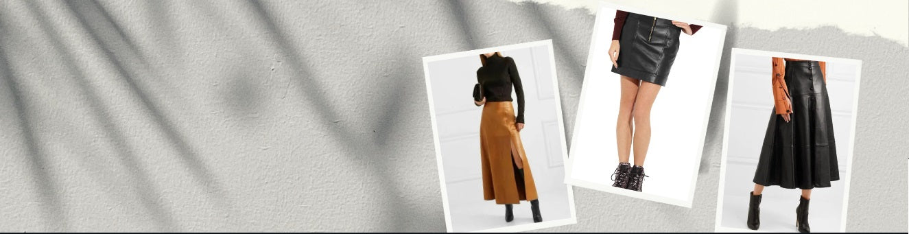 Women Leather Skirt – Pristine India